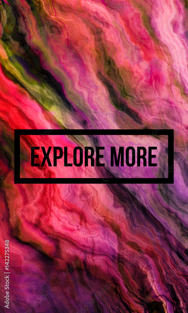 Explore more motivational quote on abstract liquid background. Stock ...