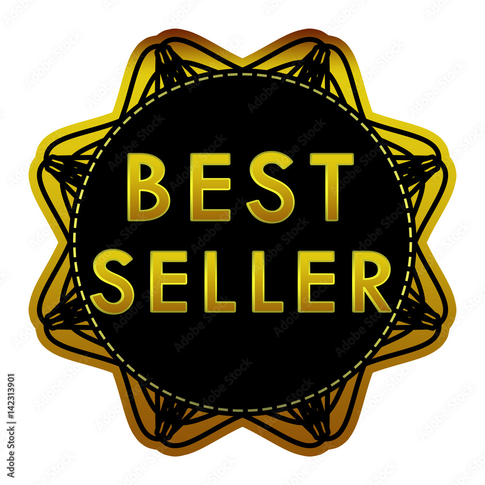 Best seller label Stock Illustration | Adobe Stock