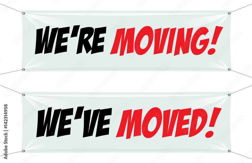 Were Moving Clipart