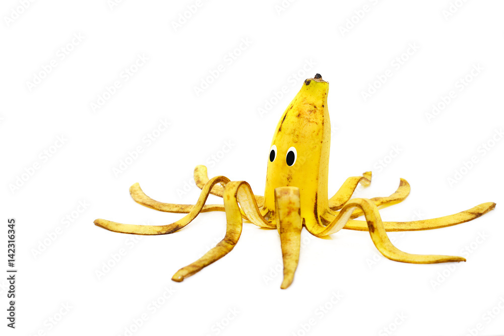 Banana Concept octopus Stock Photo | Adobe Stock