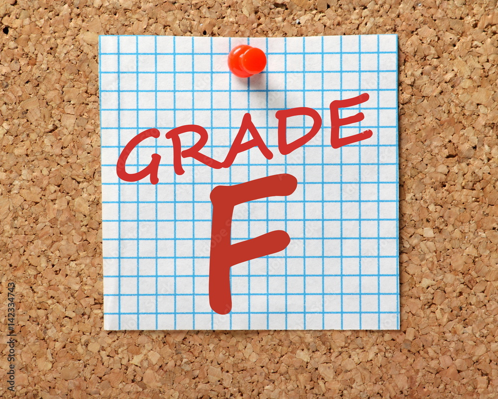F Grade On Paper