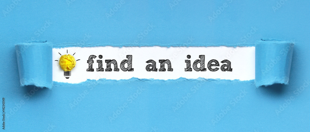 find an idea Stock-Foto | Adobe Stock