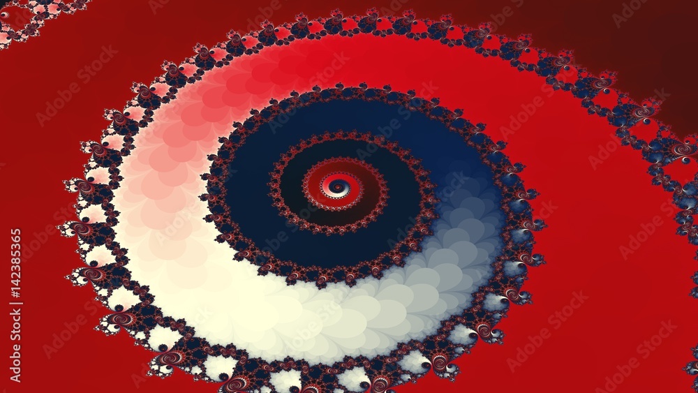 Mosaic. Stained glass patterns. Colored glass. Kaleidoscope. 3D surreal ...