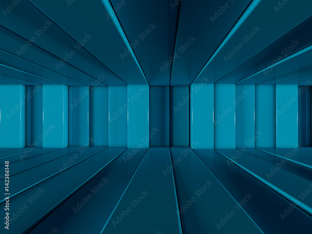 Abstract background of rows of lines. 3D rendering Stock Illustration ...