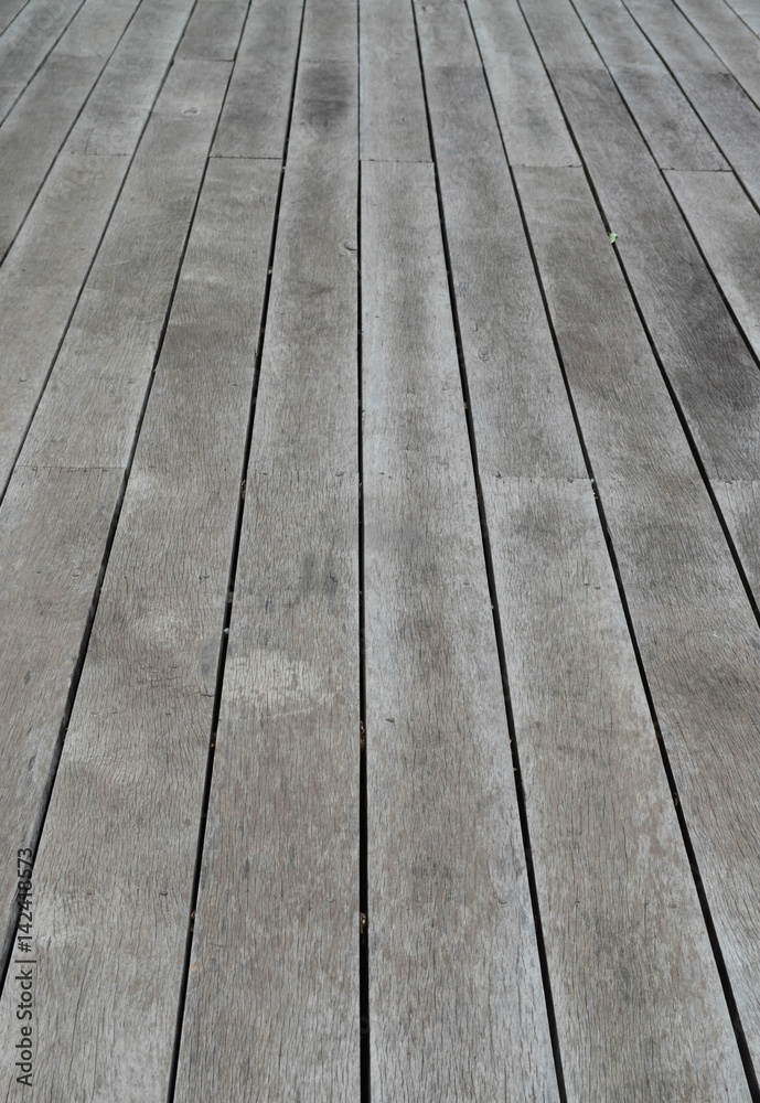Wood slat floor Stock Photo | Adobe Stock
