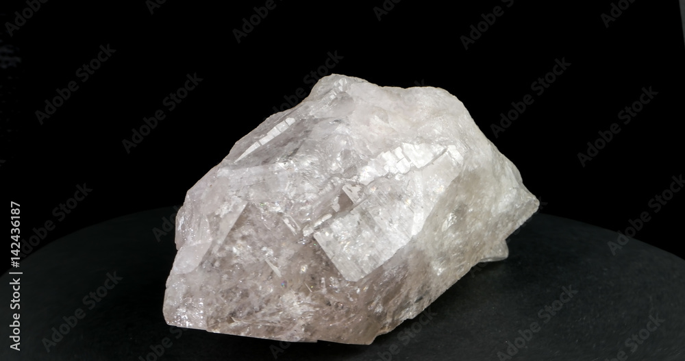 Quartz black background. Stock Photo | Adobe Stock