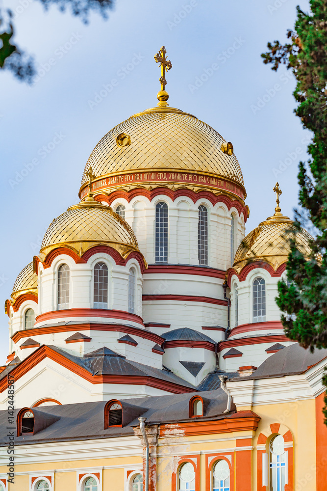 New Athos monastery of St. Simon the Canaanite monastery in the ...