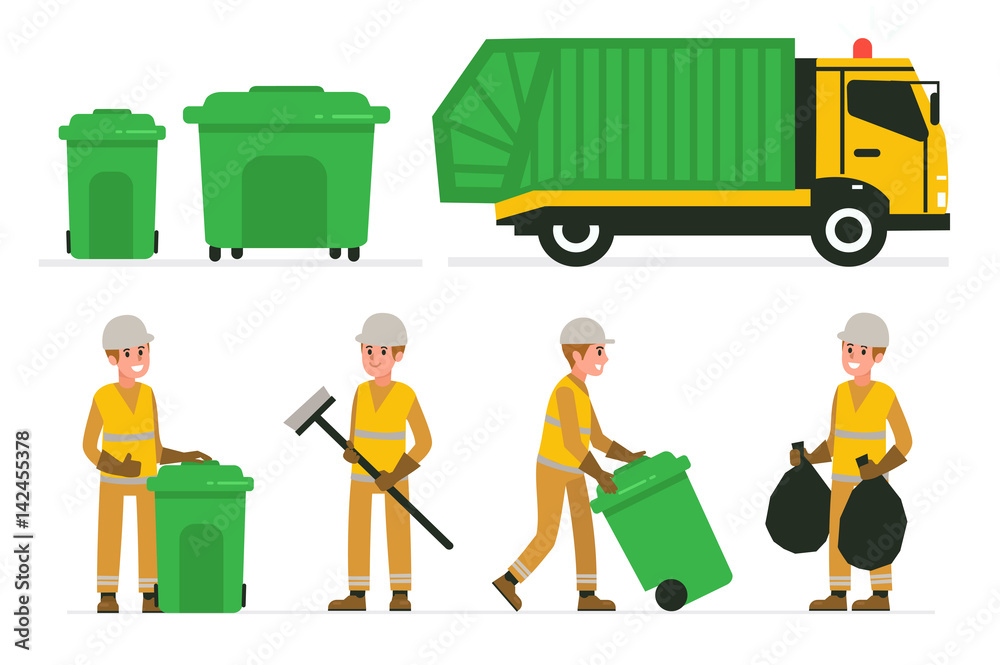 Garbage Man Clip Art