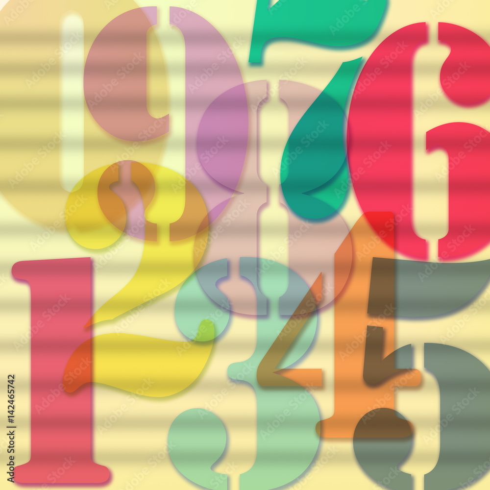 numbers texture pattern Stock Illustration | Adobe Stock