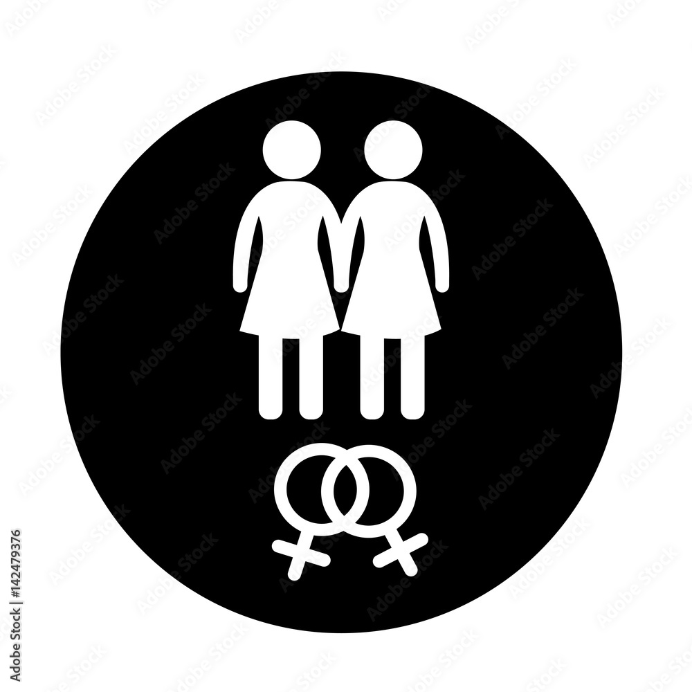 Gender people icon Stock Vector | Adobe Stock
