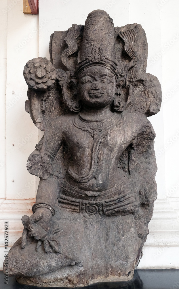 Composite image of Surya and Siva, from 13th century found in ...