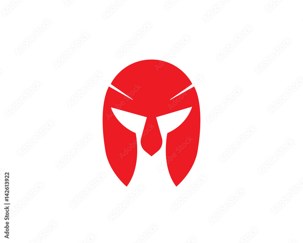 Gladiator mask logo and symbols Stock Vector | Adobe Stock