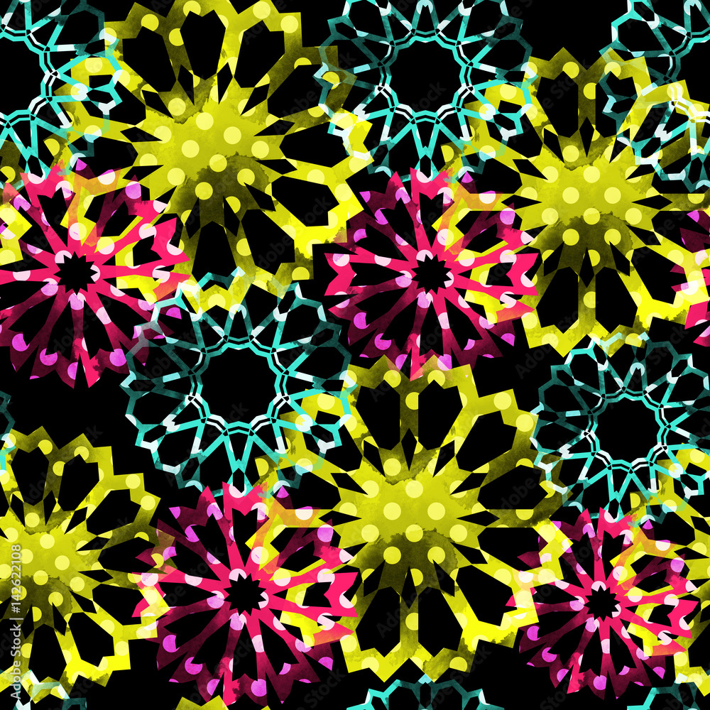 Abstract Linen Swatch