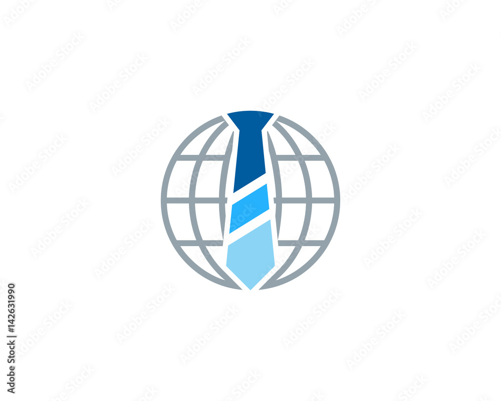 International Job Icon Logo Design Element Stock Vector | Adobe Stock