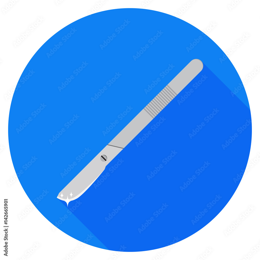 Scalpel Icon Stock Vector | Adobe Stock