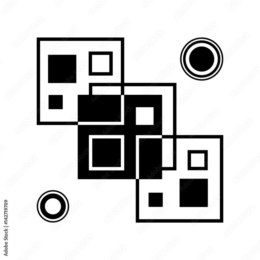 Geometrical Designs In Square