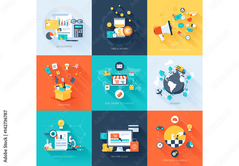 9 Detailed Tech and Communications Icons 1 Stock Template | Adobe Stock