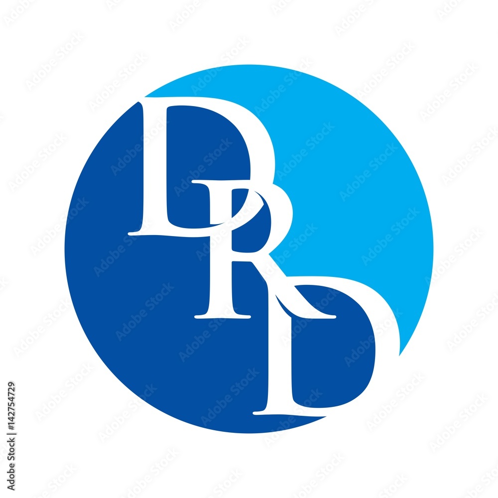 logo d, r and d logo vector. Stock Vector | Adobe Stock