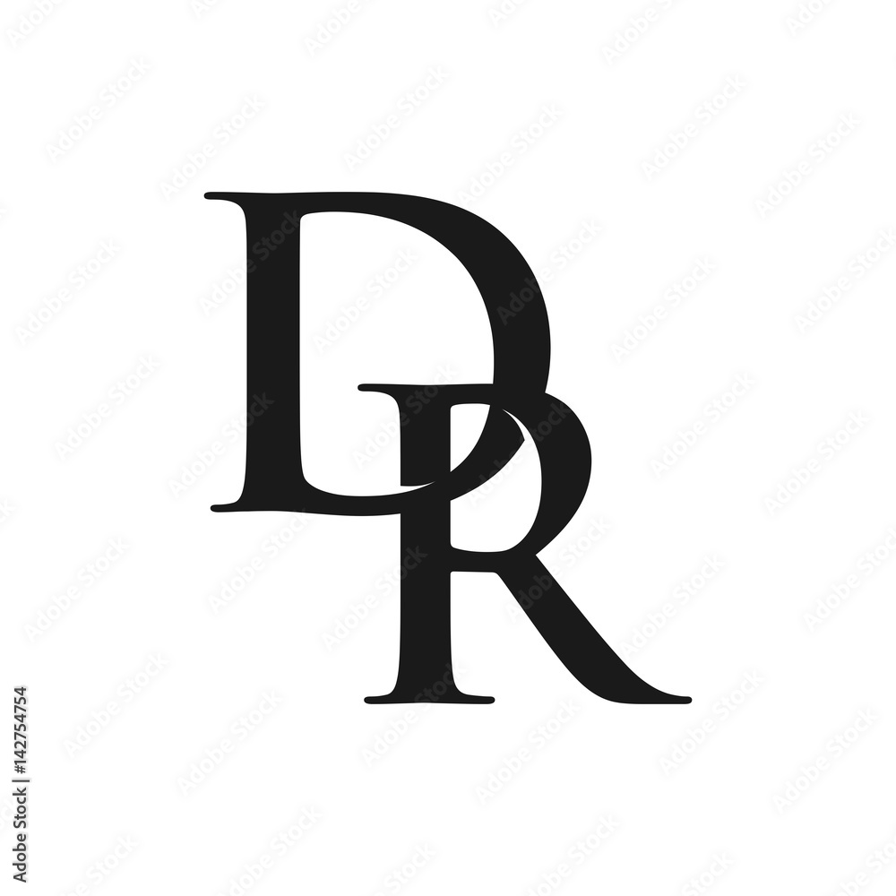 r and d logo vector. Stock Vector | Adobe Stock