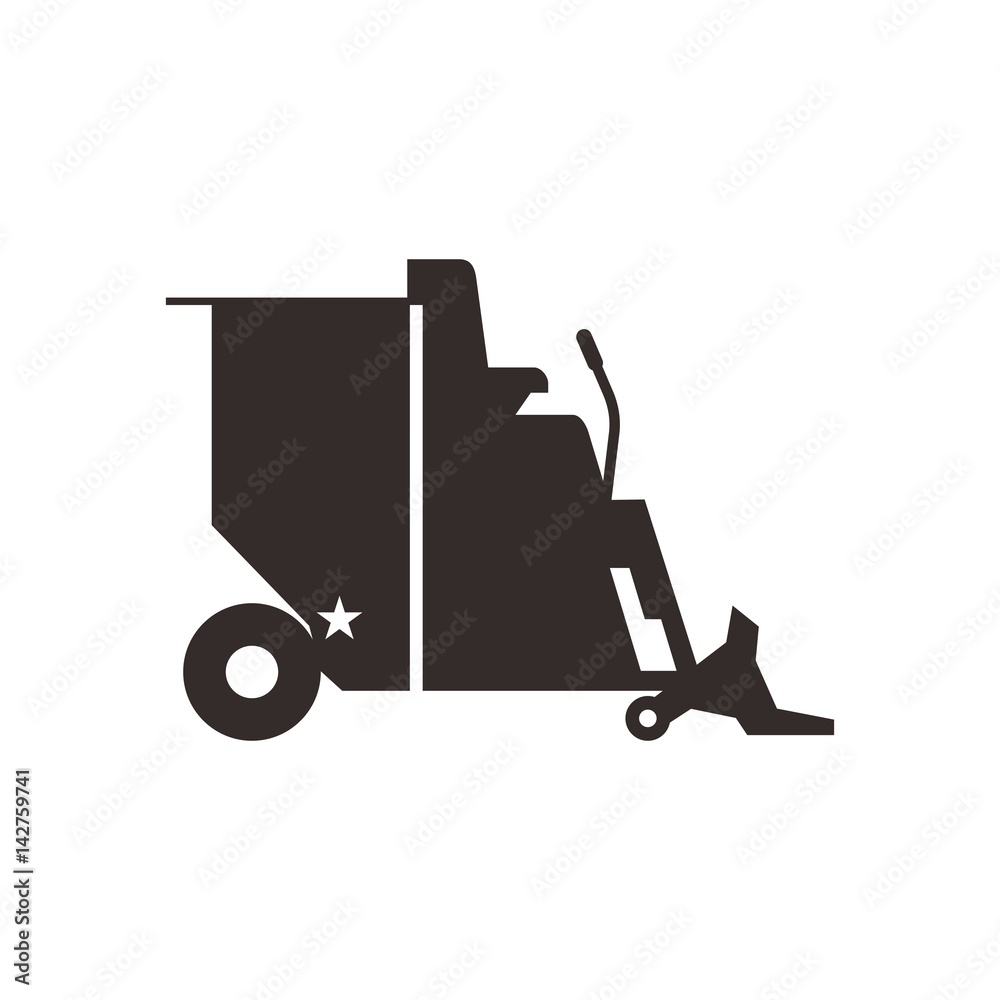 floor polisher machine logo. Stock Vector | Adobe Stock