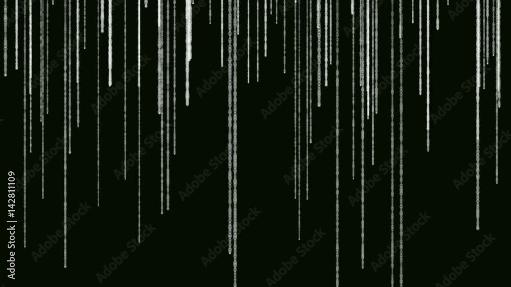 Abstract falling sparkle rain background for led screens. HD animation ...