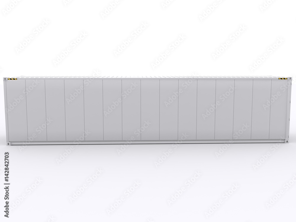 Reefer Container Stock Illustration | Adobe Stock