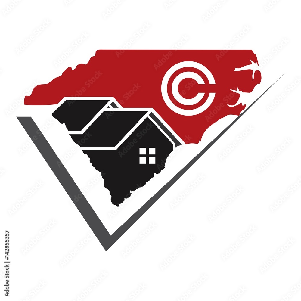 carolina home logo vector. Stock Vector | Adobe Stock
