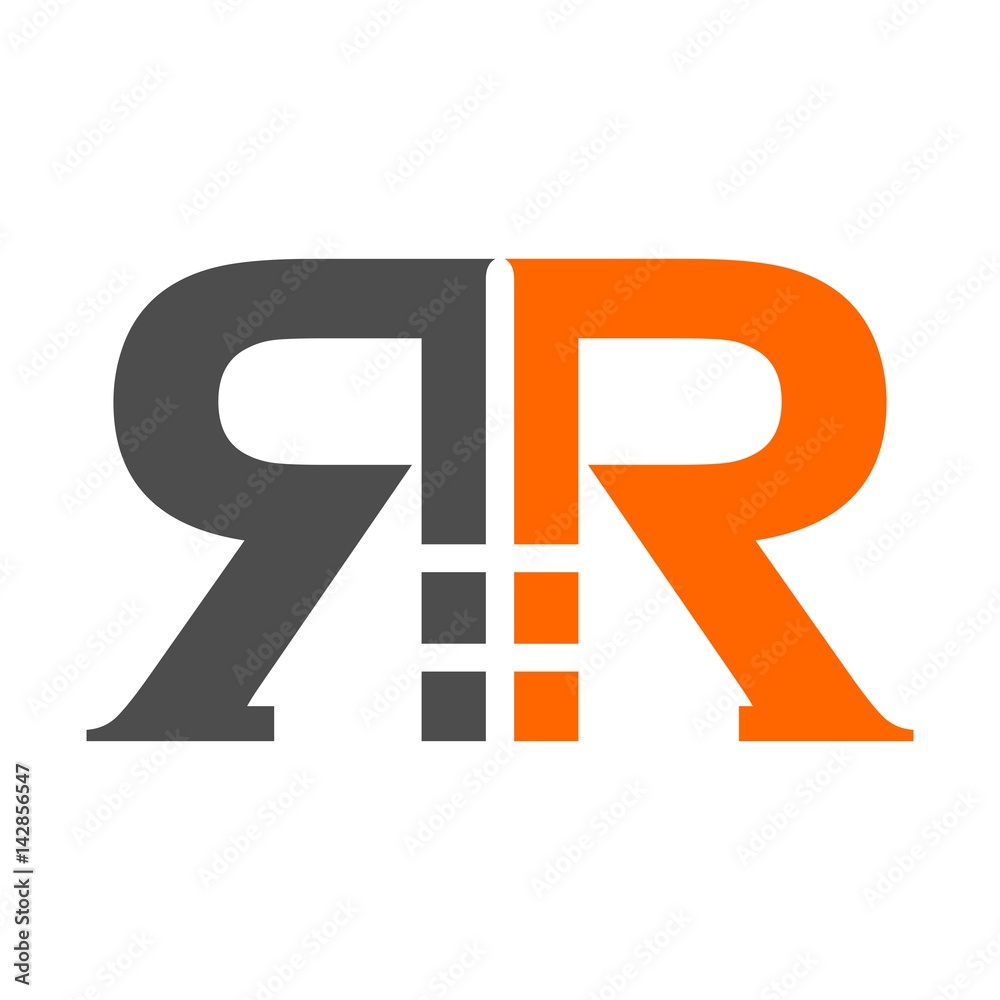 r logo vector. Stock Vector | Adobe Stock