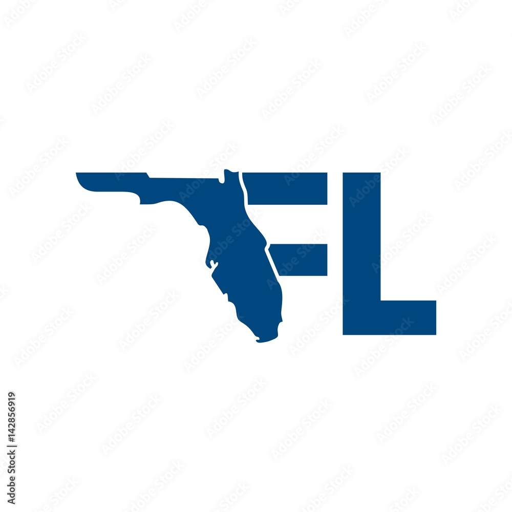 Photo & Art Print florida logo vector, gerilya