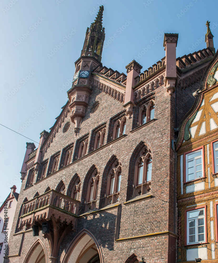 Historisches Rathaus Montabaur Rheinland-Pfalz Stock-Foto | Adobe Stock