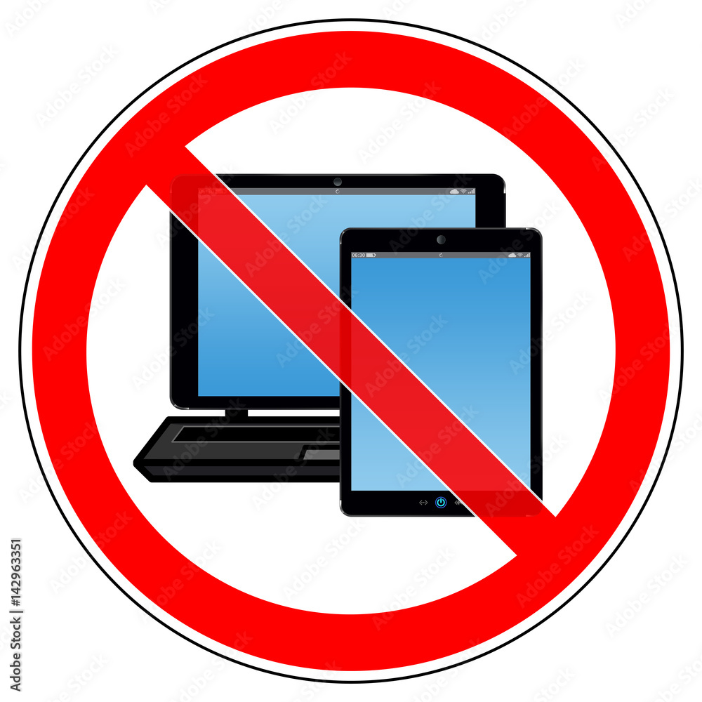 srr209 SignRoundRed - prohibition sign - ban sign red - baggage ...