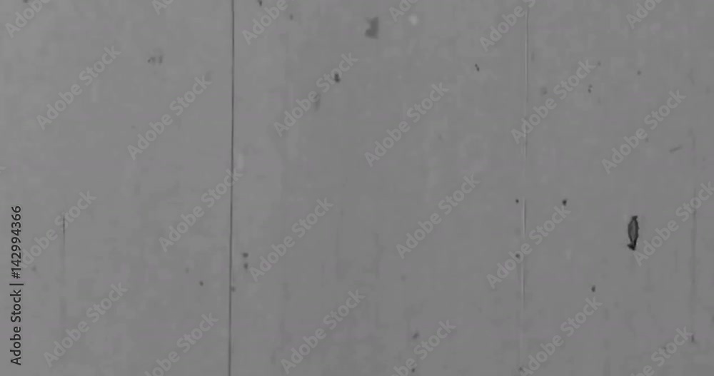 grey realistic flickering, analog vintage TV signal with bad ...