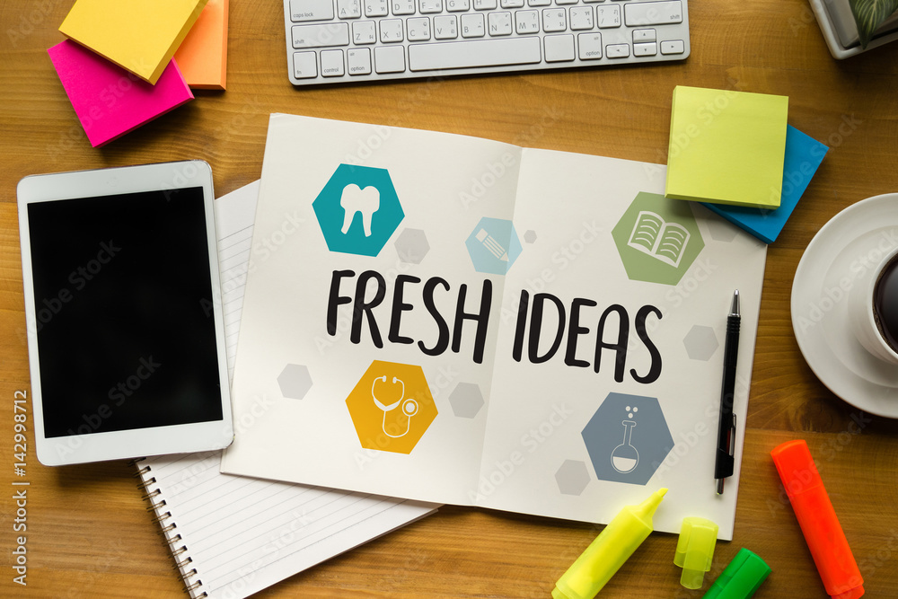 FRESH IDEAS Ideas Design Innovation think Objective Strategy , NEW ...