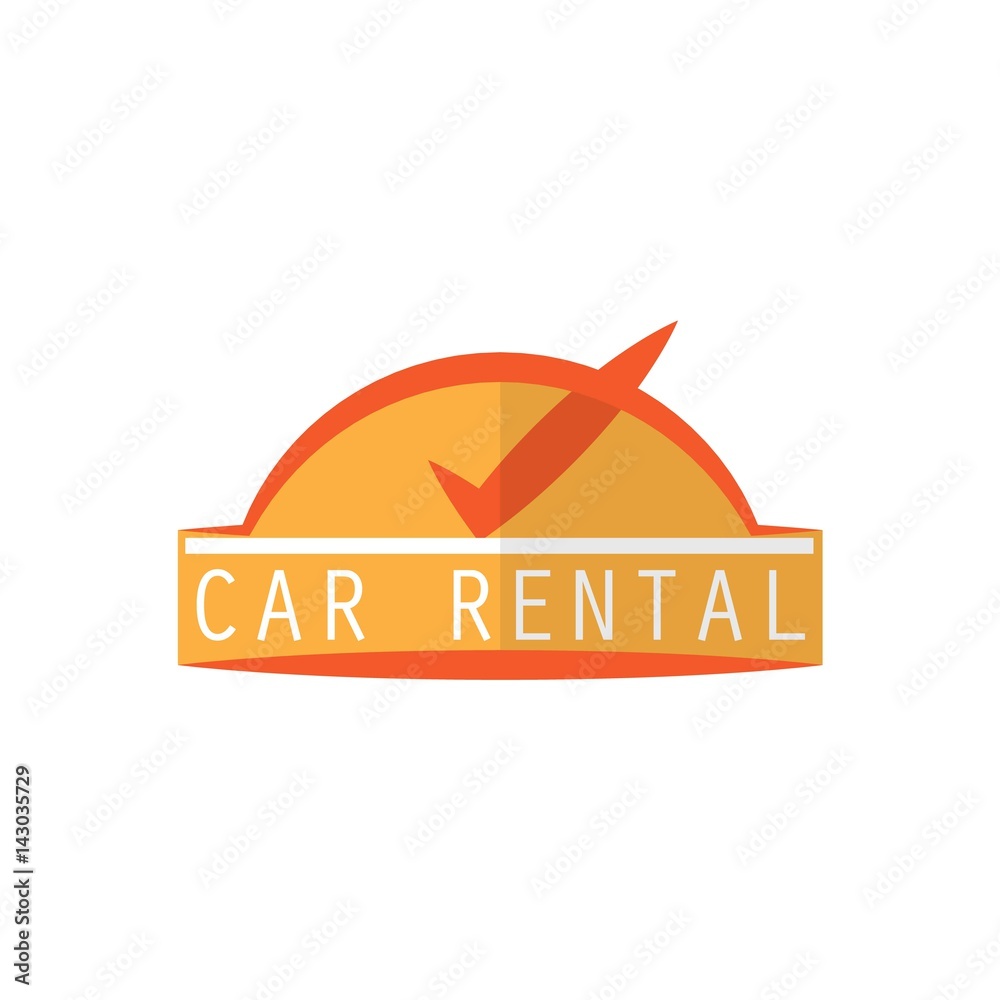 car rent logo with text space for your slogan / tagline, vector ...