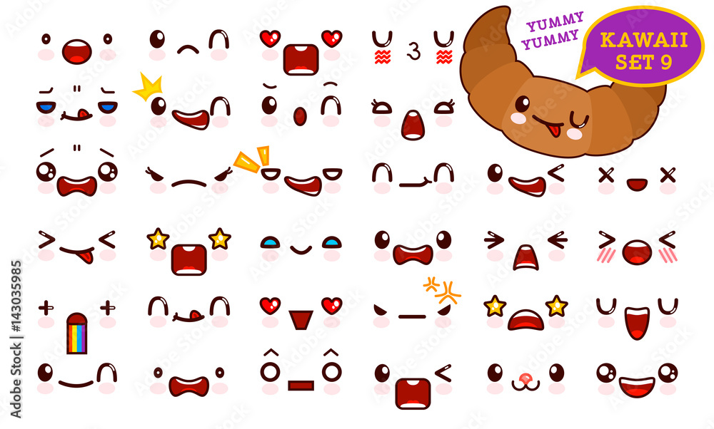 Manga Smiley Face