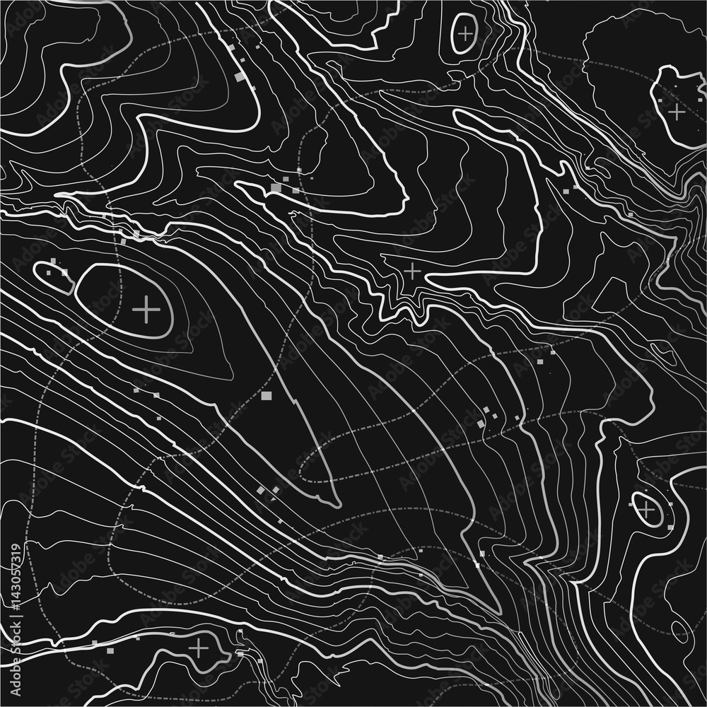 Topographic Maps Of Mountains