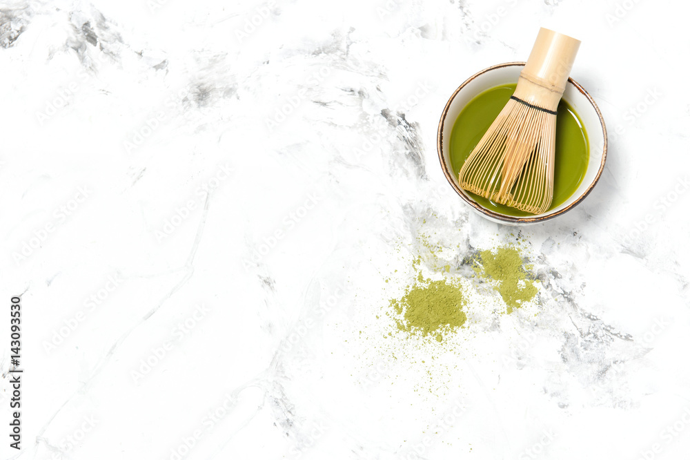 Macha tea cup Traditional japanese drink Stock Photo | Adobe Stock