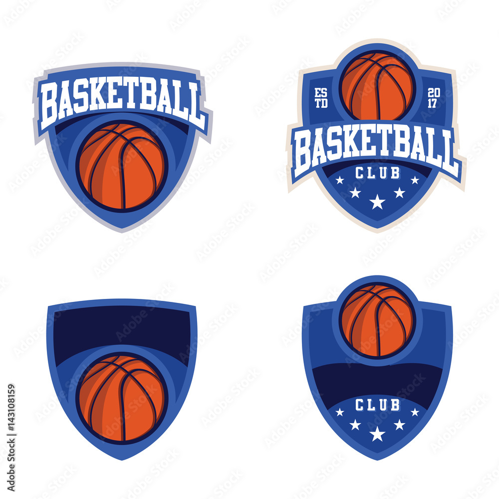 Basketball Team Logo Template