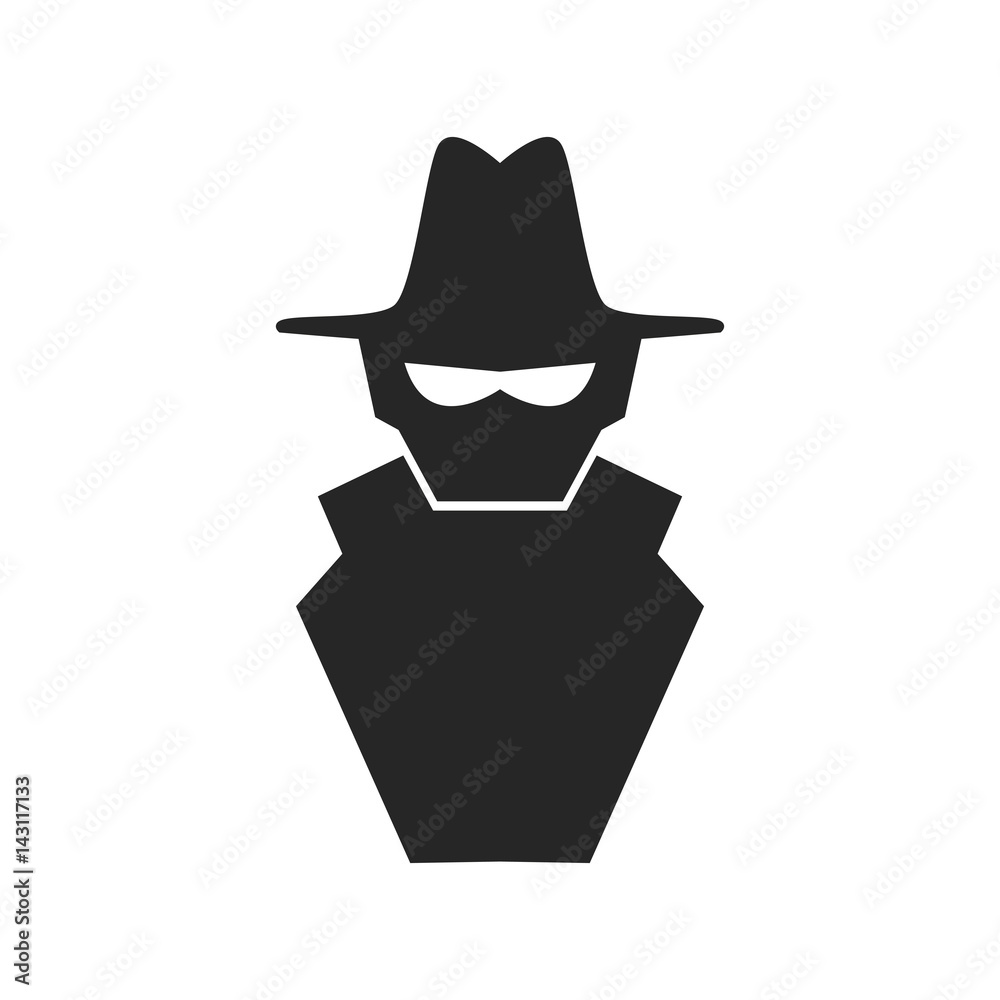 malware spyware symbol vector icon illustration graphic design vector ...