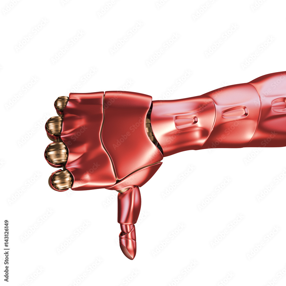 Iron Man Finger Template