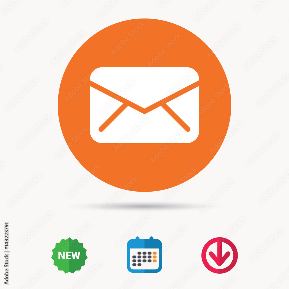 Send Email Icon Flat
