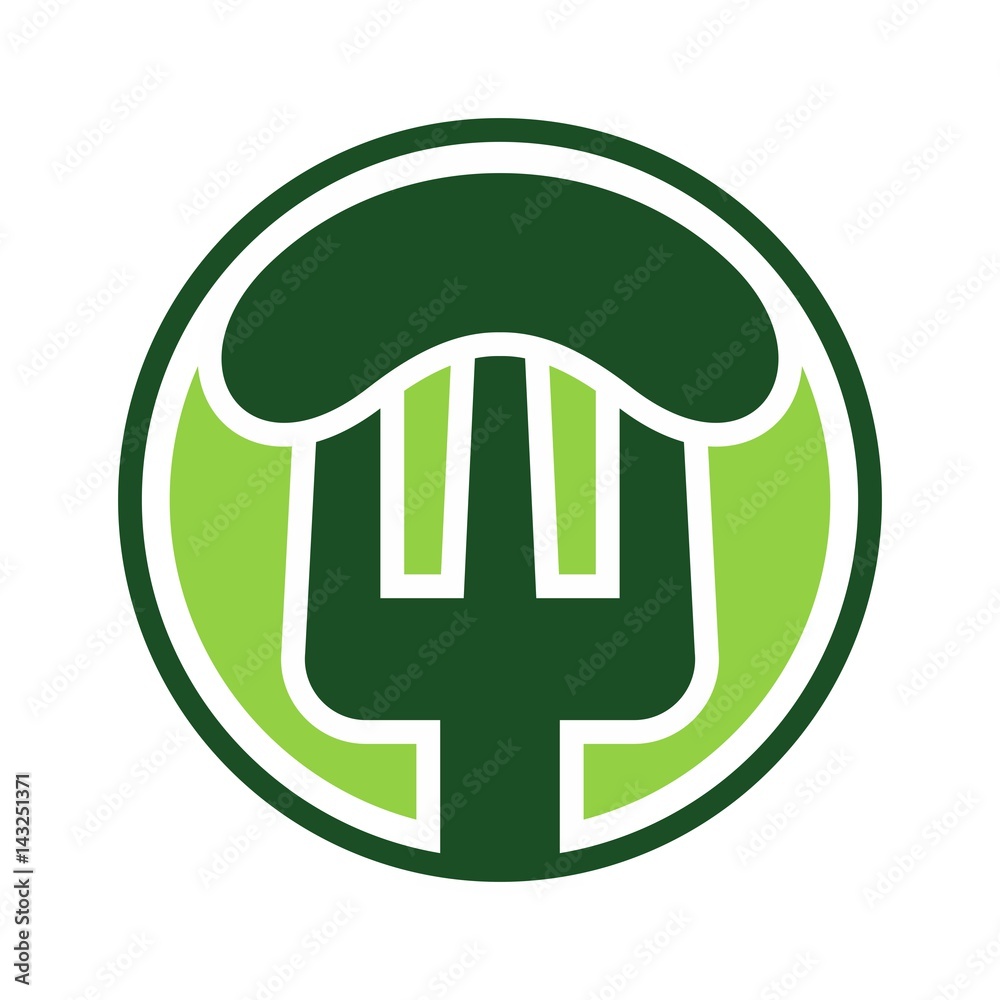 fork logo vector. Stock Vector | Adobe Stock