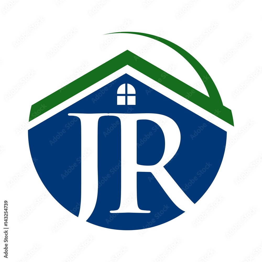 letter j and r logo vector. Stock-Vektorgrafik | Adobe Stock