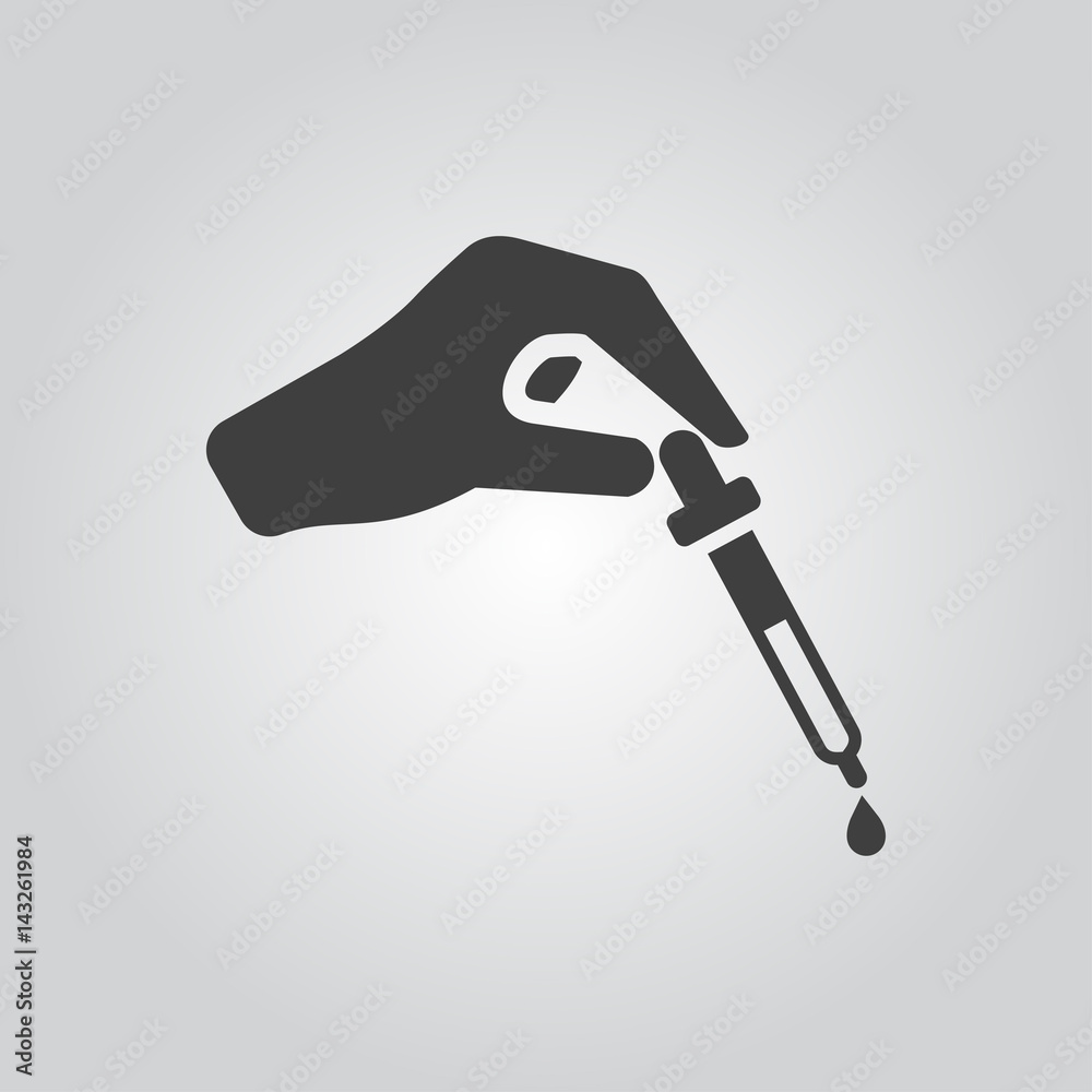 dropper icon Stock Vector | Adobe Stock