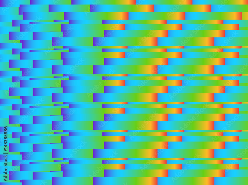 Rainbow texture background. Creative geometric ornament on color ...