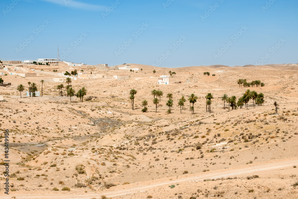 A traditional Arab city in the desert with modern details Stock Photo ...