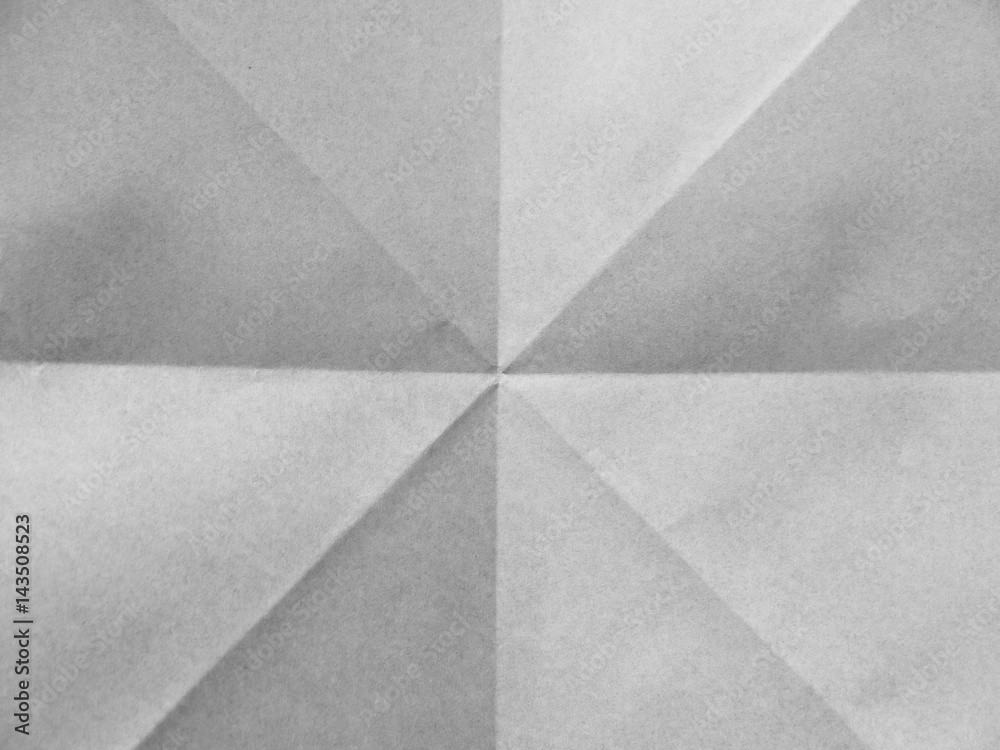gray sheet of paper folded texture Stock Photo | Adobe Stock