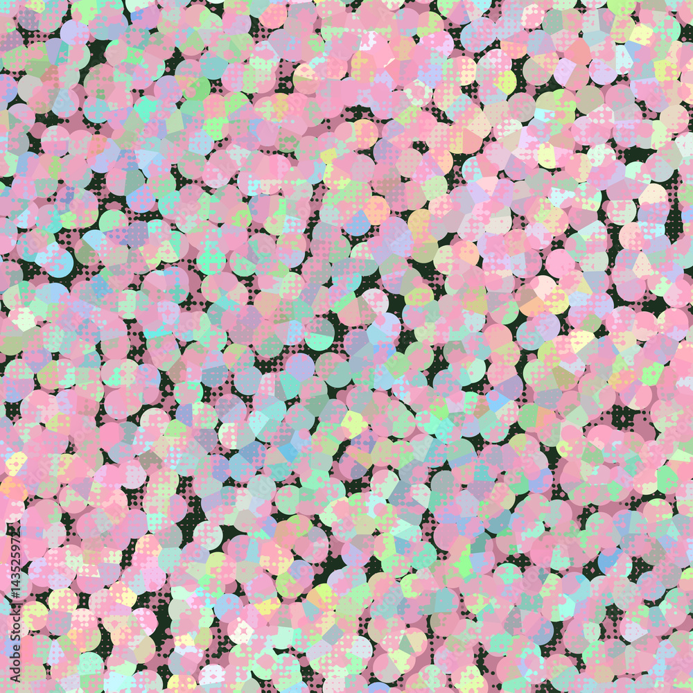 Spring Colors Paint Splatter Design with Light Pink Splotch Ink Pattern ...