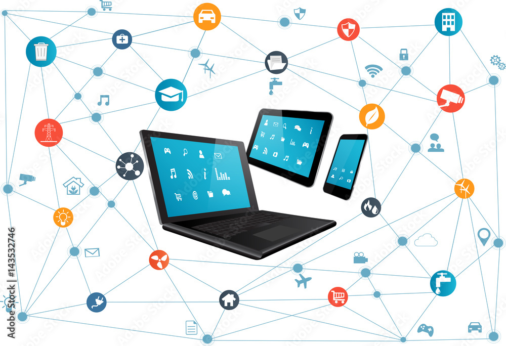 Network Connection Clipart