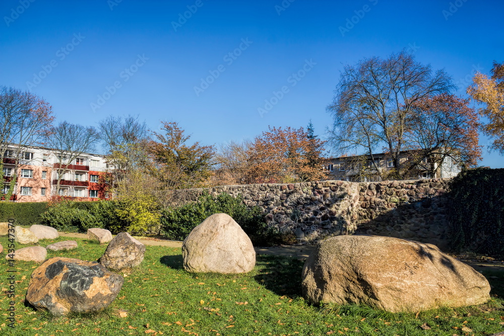 Fürstenwalde, Stadtmauer Stock-Foto | Adobe Stock